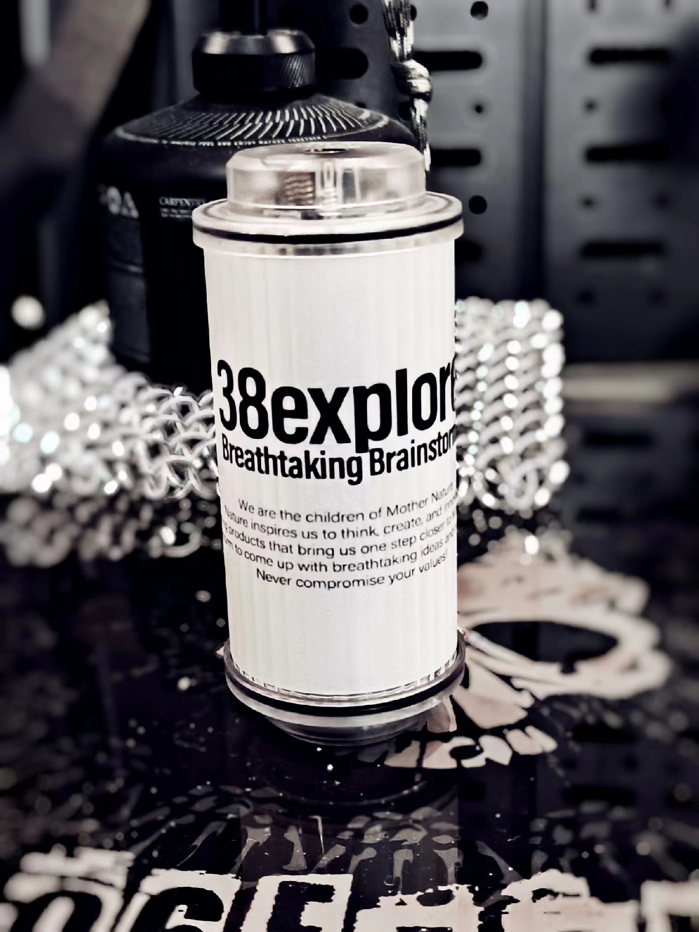 2025 ไฟตั้งแคมป์กลางแจ้งรูปแบบใหม่ LED Ambient Light Non-38explore (รุ่นโปร่งใส) ไฟ 38kt ...