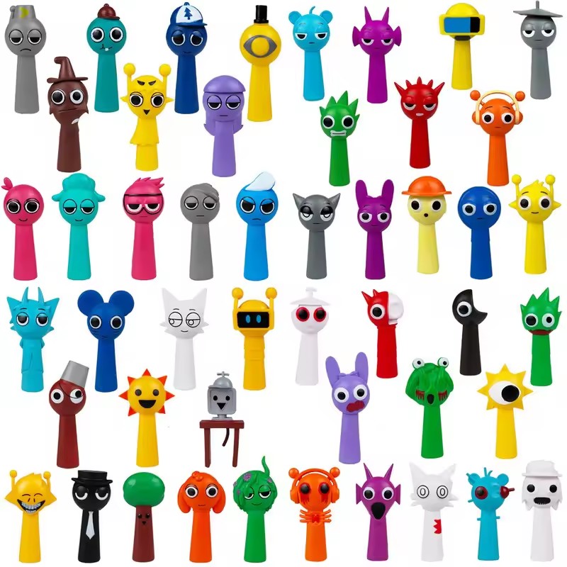 12 ชิ้น/เซ็ต Sprunki รูปของเล่น Sprunki Wanda Action Figurine Simon ...