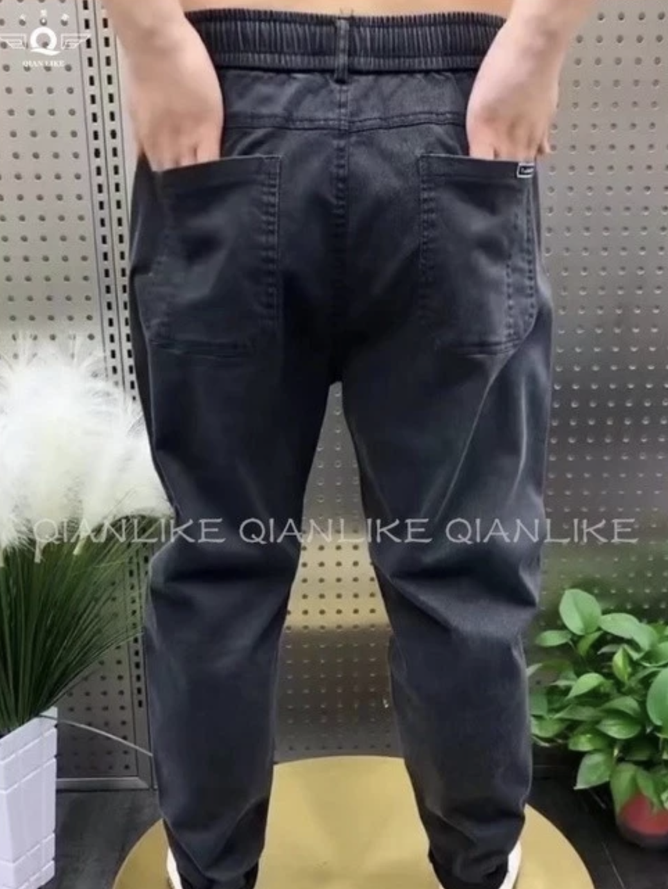 พร้อมส่ง【2xl 5XL 8XL】กางเกงยีน ยีนส์ผ้ายืด พลัสไซซ์ มีหลายกระเป๋า สําหรับผู้ชาย | Shopee Thailand