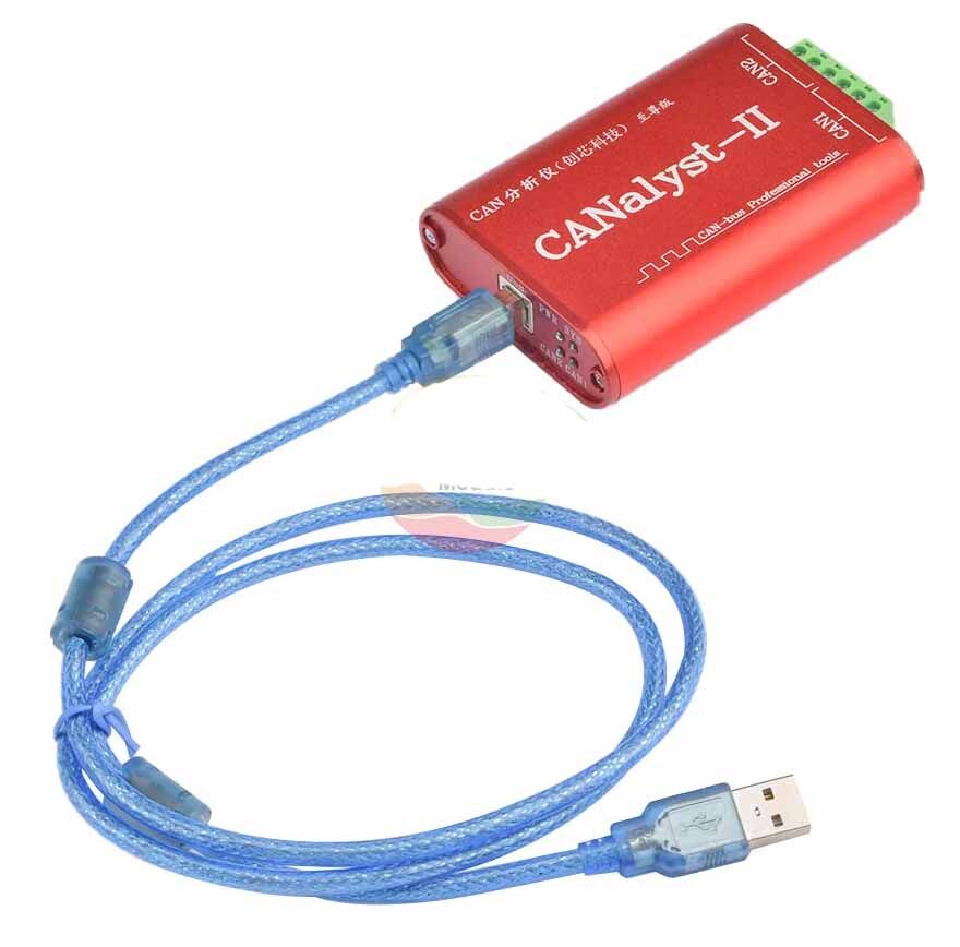 Canalyst-ii เครื่องวิเคราะห์ขยายโมดูล Pro 2CH USB to CANBus USBCAN Analyzer 2500 VRMS ZLG ...