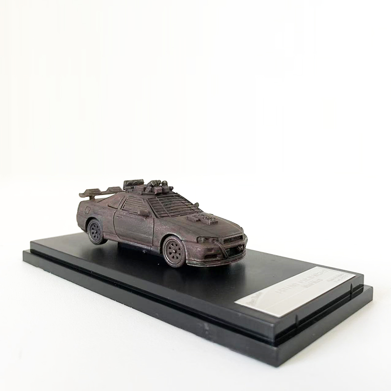 Stance Hunters 1:64 รุ่นรถ Nissan Skyline GT-R R34 V-SPEC-II Mad Max ...