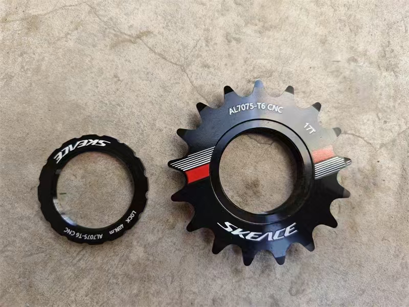 Ske 14T 15T 16T 17T 18T สูงโยน Bright Silver จักรยาน FreeWheel Fixed ...