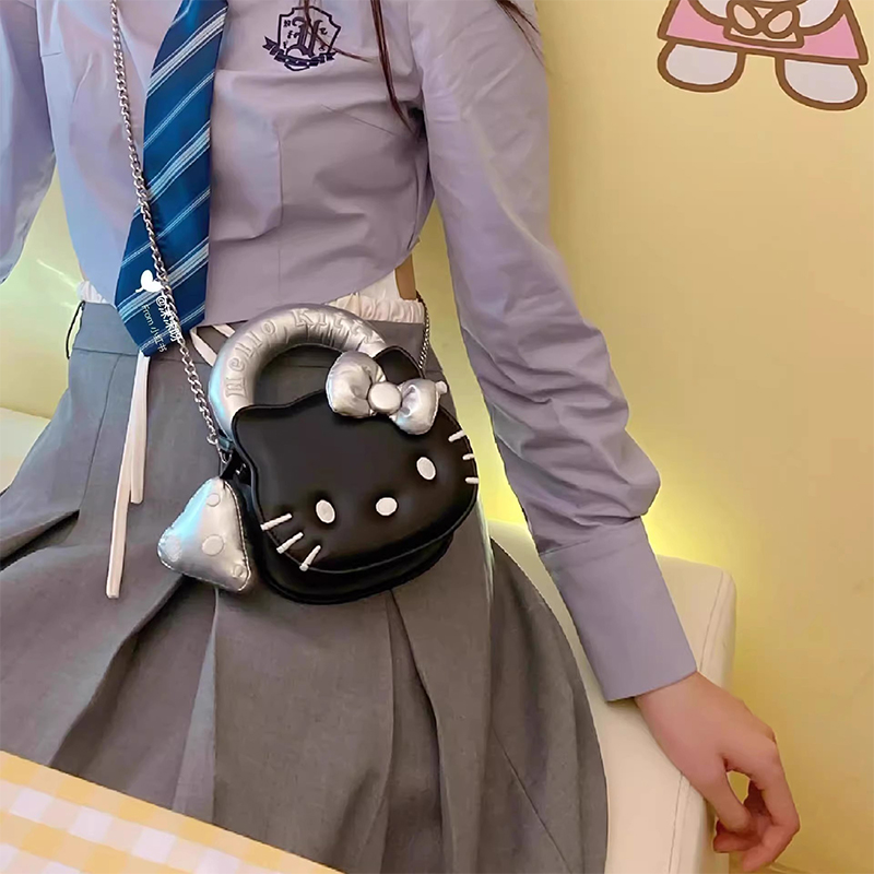 LABESTIN กระเป๋าสตรีการ์ตูนสวยงามน่ารัก HelloKitty ที่เก็บแบบพกพา ...