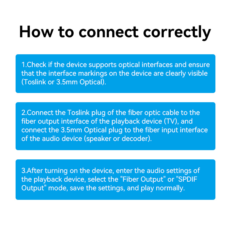 Vention Optical Fiber Square Port to 3.5mm Optical Fiber Round Port ...