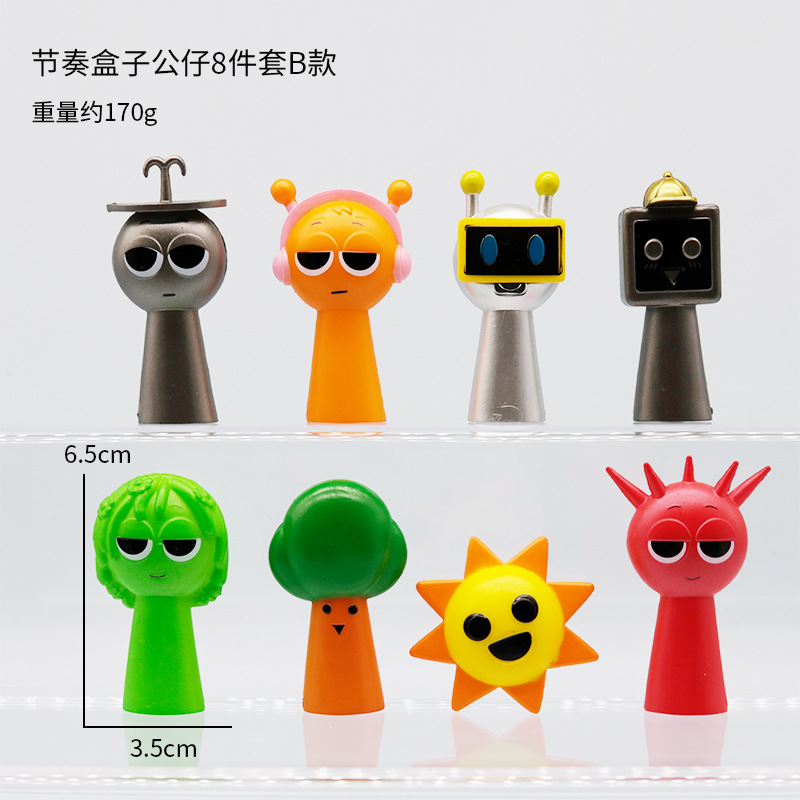 8 ชิ้น/12 ชิ้น/24 ชิ้น/เซ็ต Sprunki รูปของเล่น Sprunki Wanda Action ...