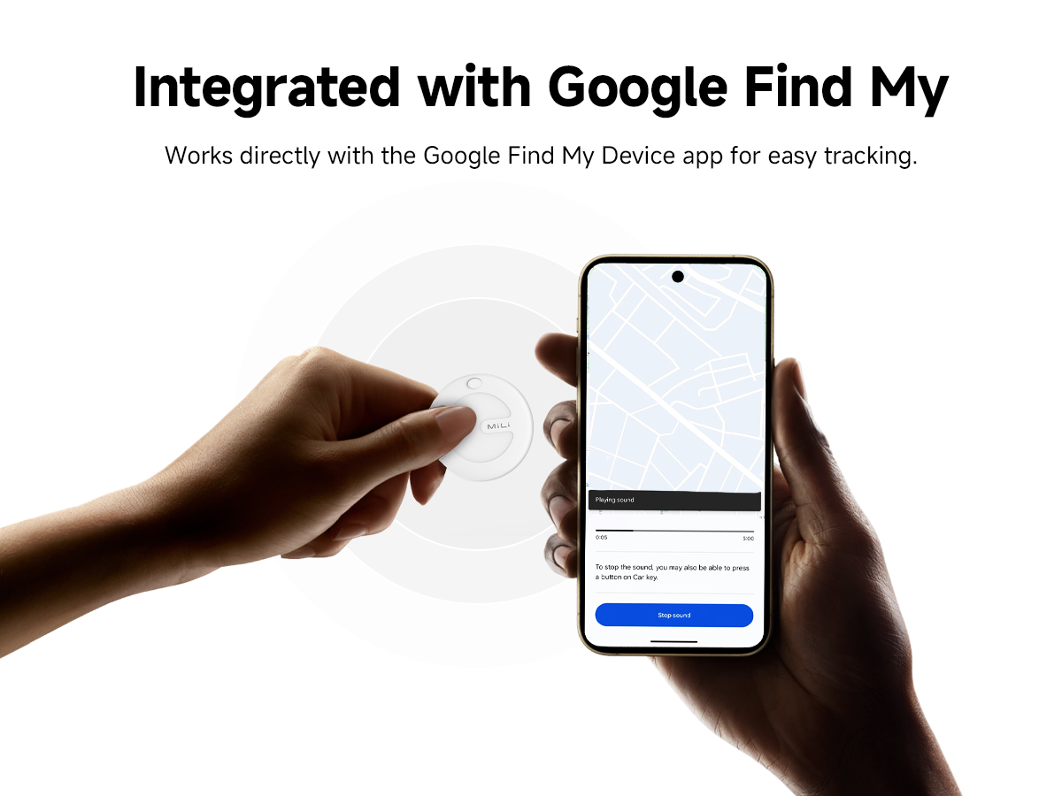 MiLi MiTag (IOS & Android) Go GPS Bluetooth Tracker สําหรับ Android Keys Finder และ Pet Locator ...
