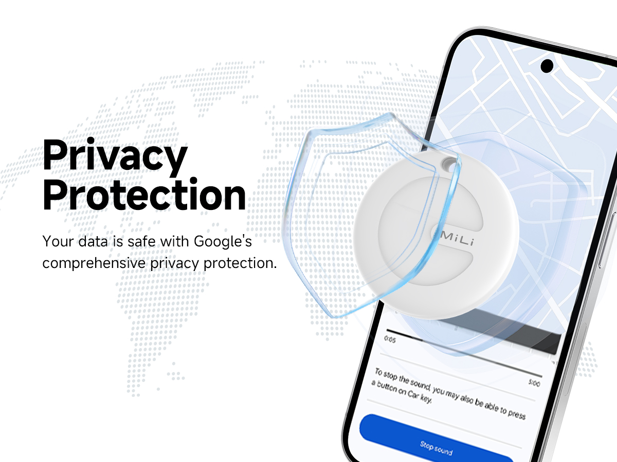 MiLi MiTag (IOS & Android) Go GPS Bluetooth Tracker สําหรับ Android Keys Finder และ Pet Locator ...