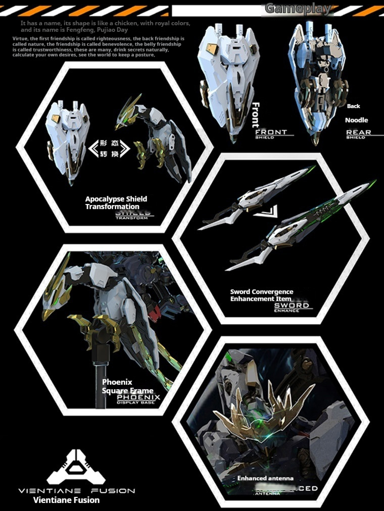 Vientiane เวียงจันทน์ THE WHITE PHOENIX 1/100 Apocalypse อุปกรณ์เสริม ...