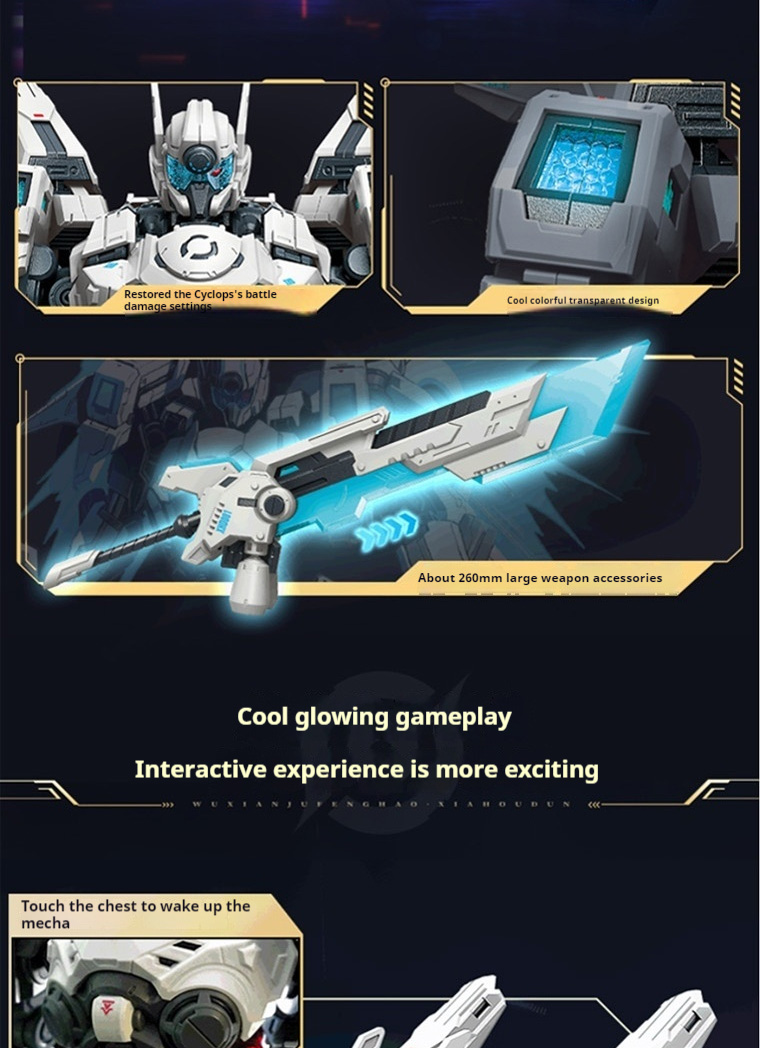 Keeppley Infinite Hurricane King of Glory สินค้า Xiahouyi Mecha ...