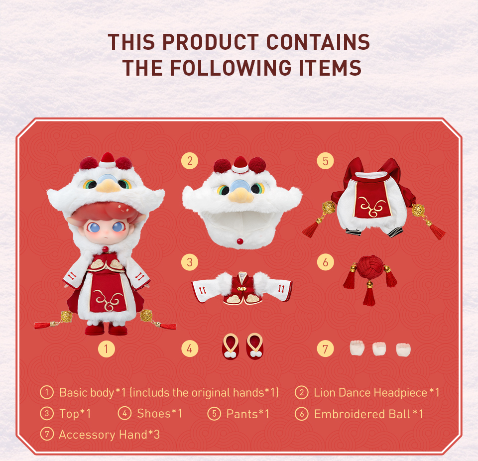 POP MART DIMOO Auspicious Lion 1/8 Action Figure | Shopee Thailand