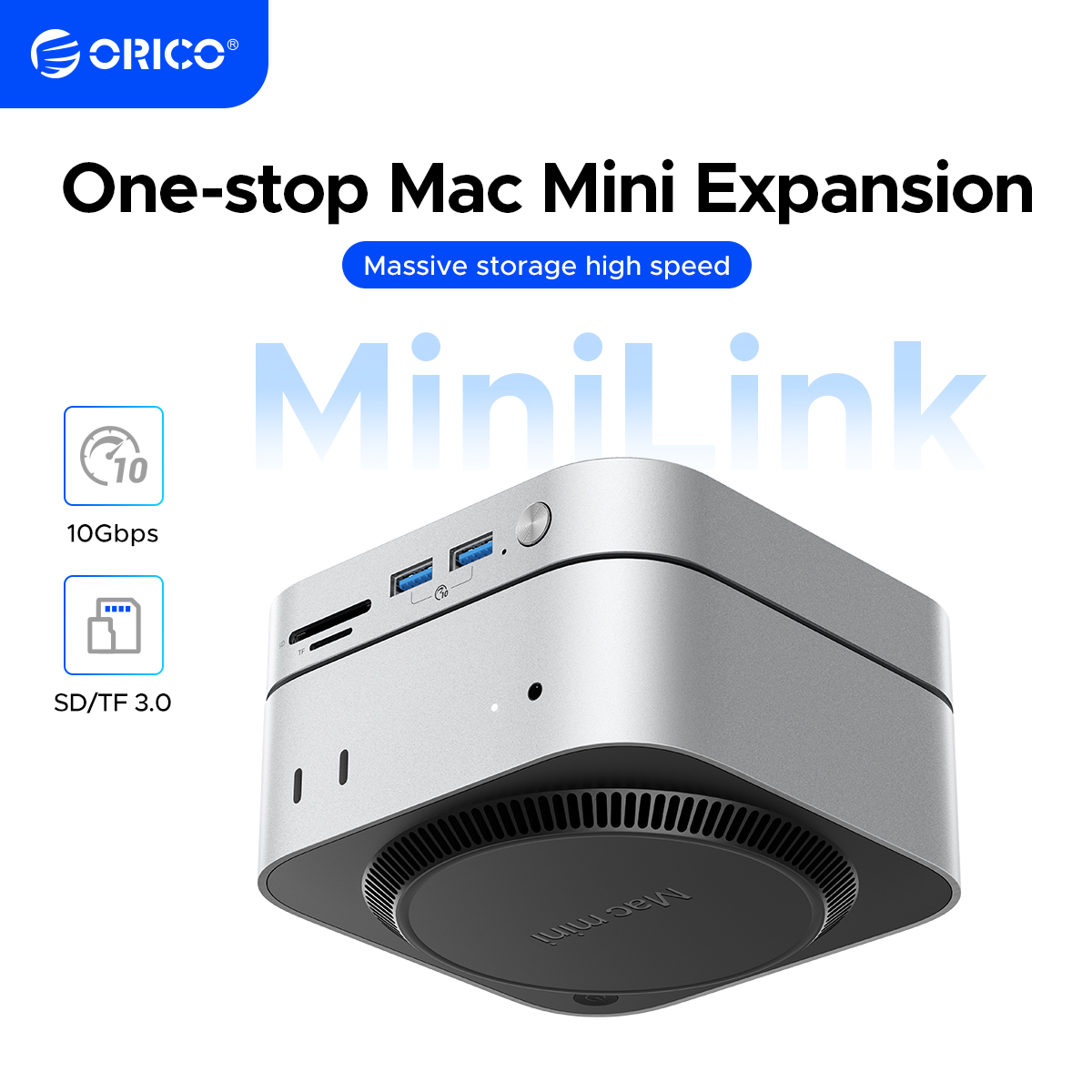 ORICO MiniLink USB4 Type C Docking Station With M2 Enclosure USB C HUB ...
