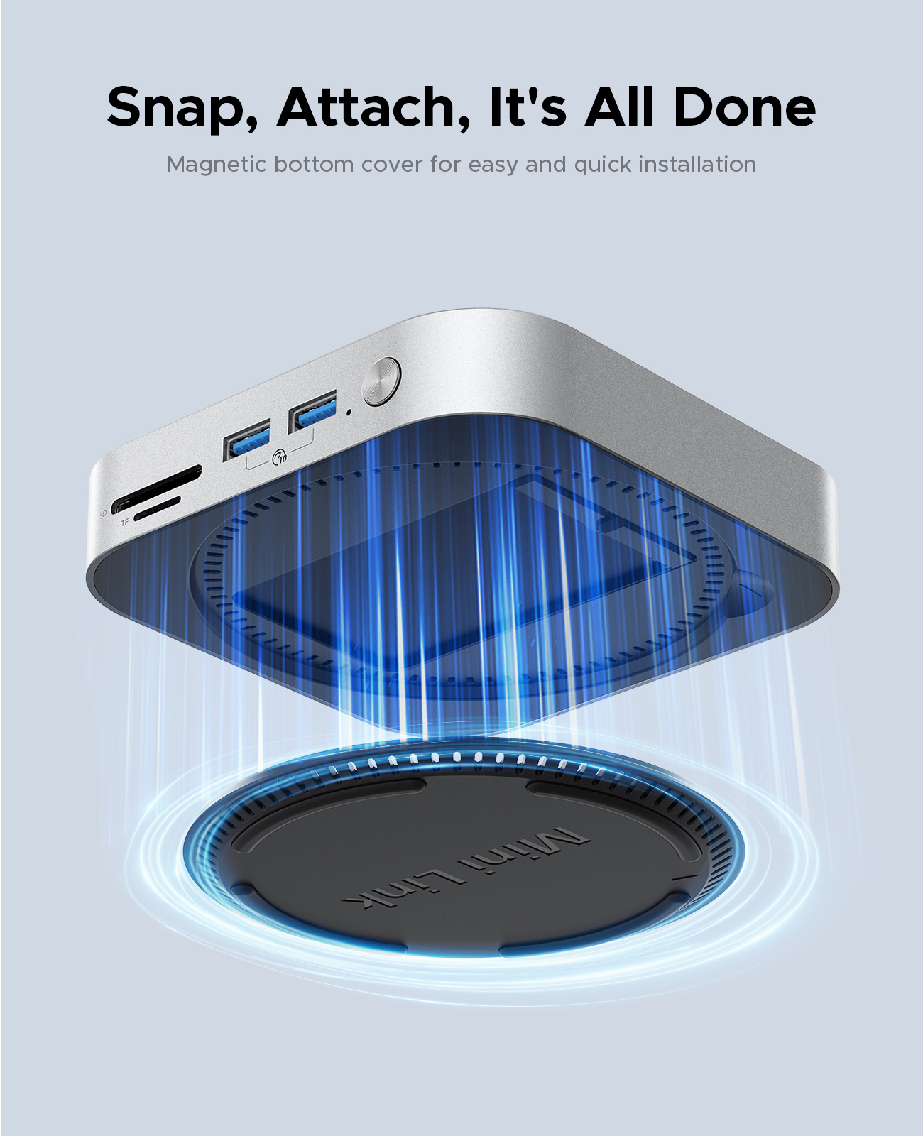 ORICO MiniLink USB4 Type C Docking Station With M2 Enclosure USB C HUB ...