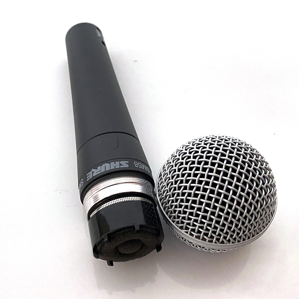 Shure SM58 ไมโครโฟนคลาสสิกสําหรับโบสถ์สตูดิโอ Tiktok ถ่ายทอดสดร้องเพลง ...