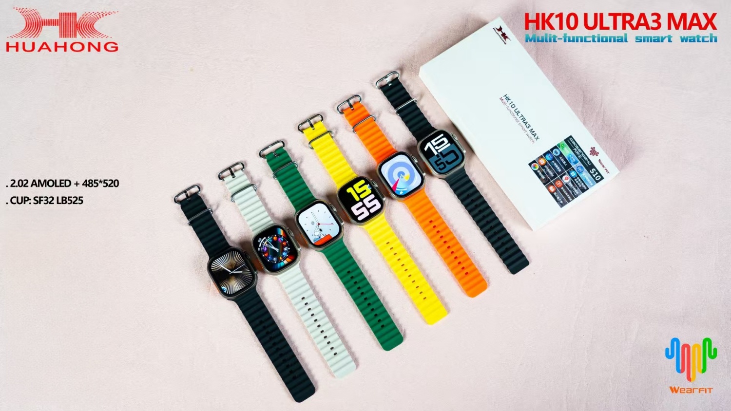 2025 Original HK10 Ultra 3 MAX SmartWatch ใหม่ล่าสุด 4GB ROM AI ROBOT ...