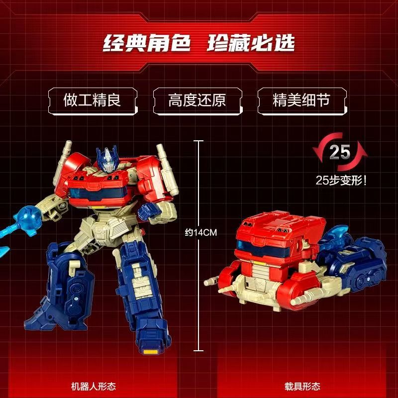Hasbro Transformers Toy Origin Movie 8D Class SS112 Enhanced Optimus ...