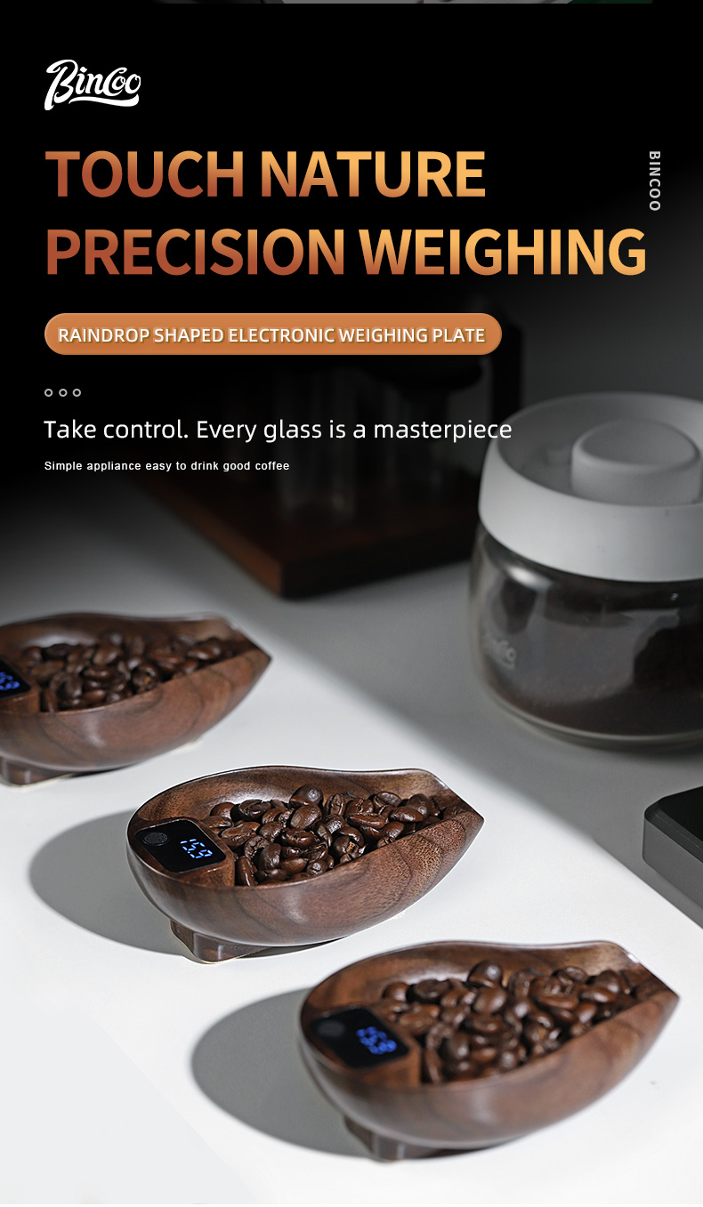 Bincoo Bean Dish Bean Scale Coffee Electronic Scale Walnut Bean Plate ...