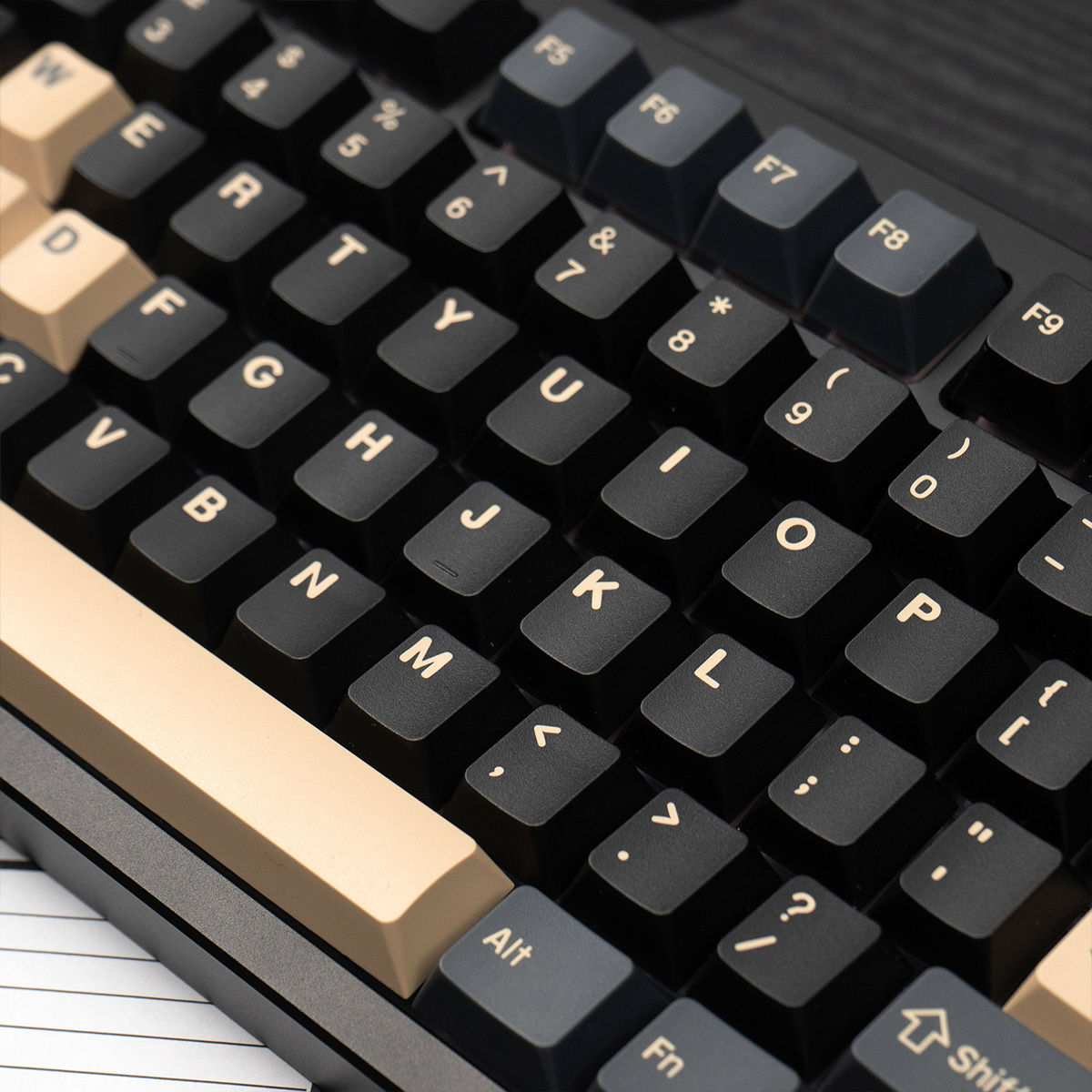 Apes Keycaps Minimalist ABS Doubleshot Keycaps โปรไฟล์เชอร์รี่สําหรับ ...