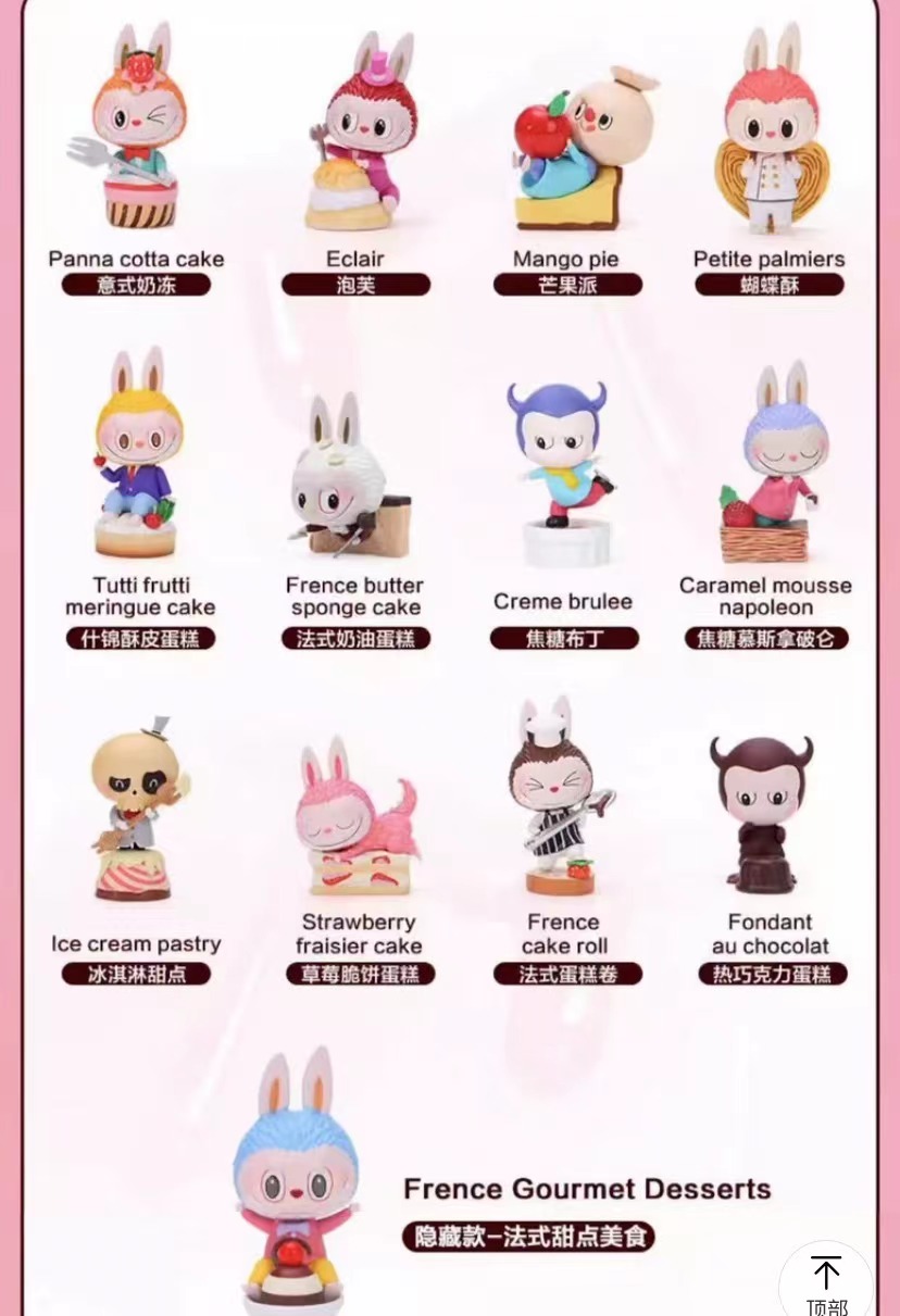 Popmart Labubu Labubu Elf Dessert Blind Box Figure | Shopee Thailand