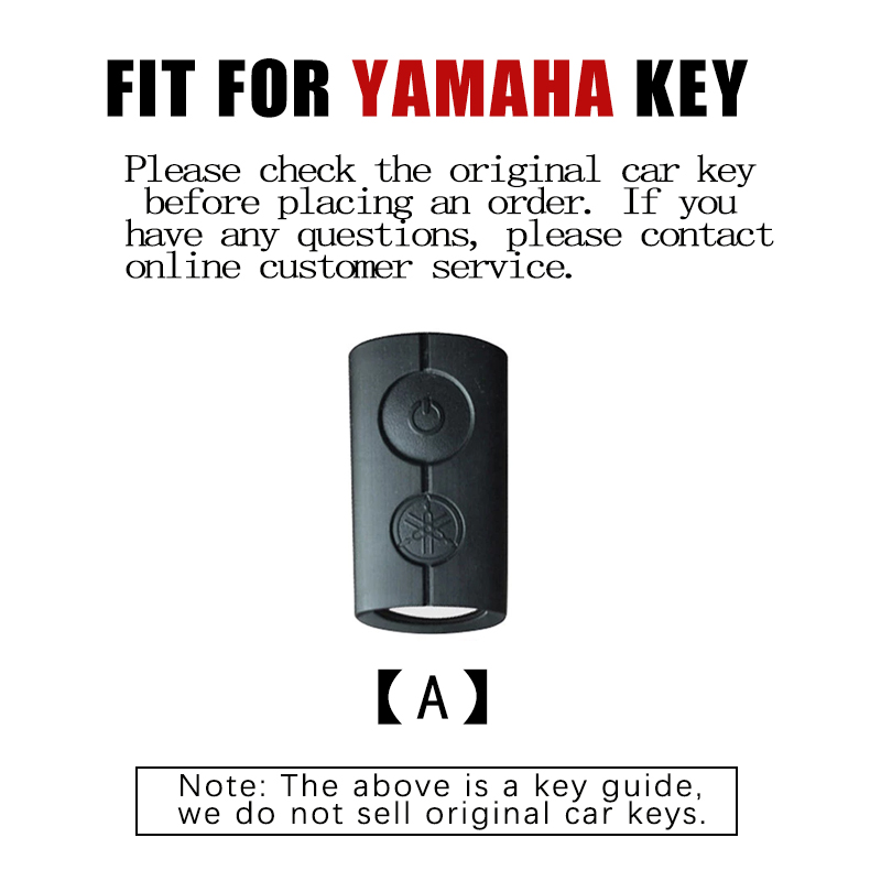 Yamaha รถ Remote Key สําหรับ YAMAHA Y16ZR/XMAX/Y16/NVX155/AEROX ฝาครอบ ...