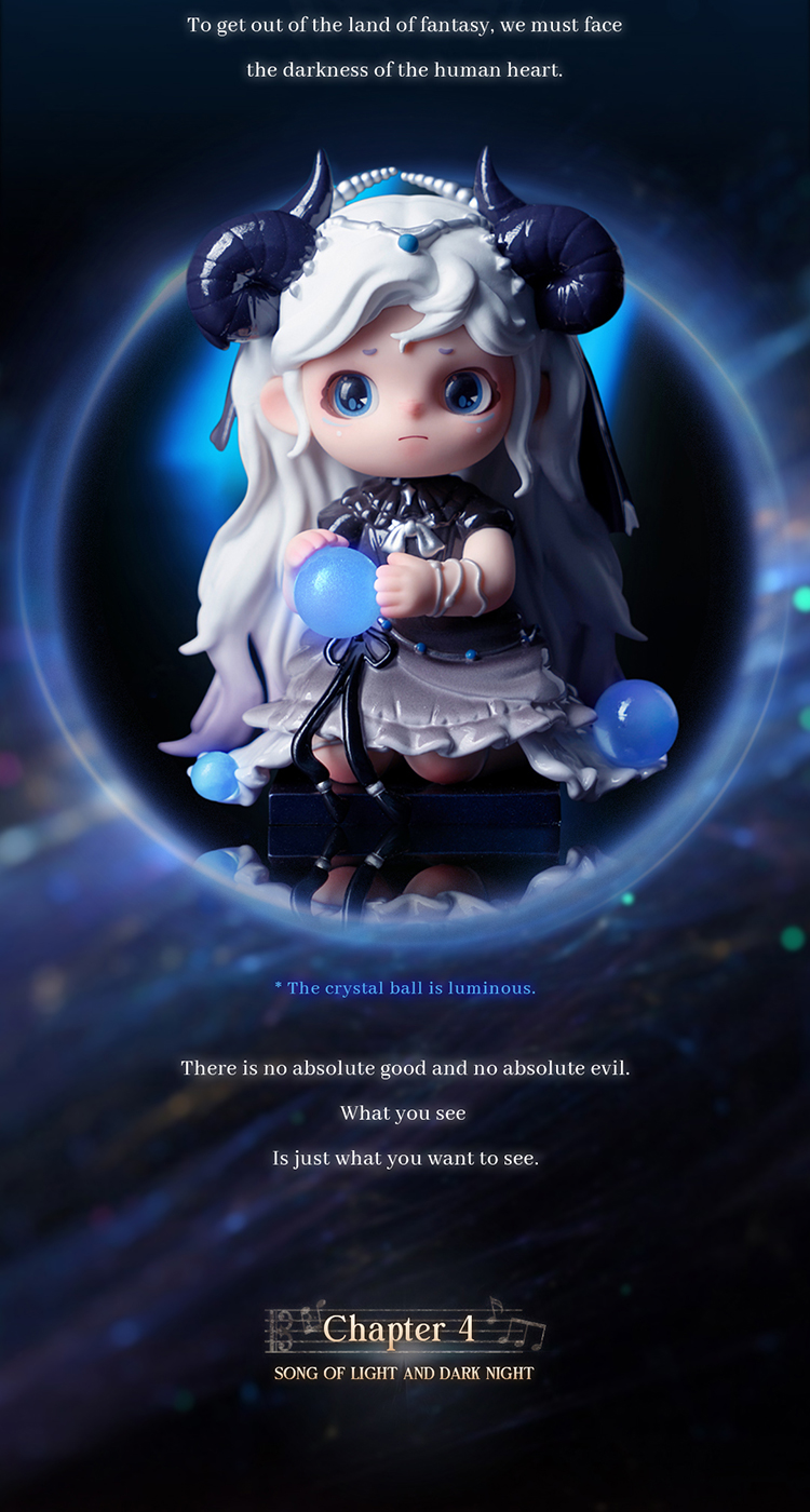 Heyone Joy Song of Light and Dark Night series ของขวัญกล่องตาบอดรูป ...