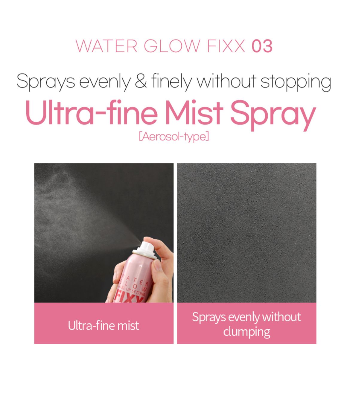 [Made In Korea] So NATURAL FIXX Makeup Setting Spray (ตลอดทั้งวัน/โกลว์ ...