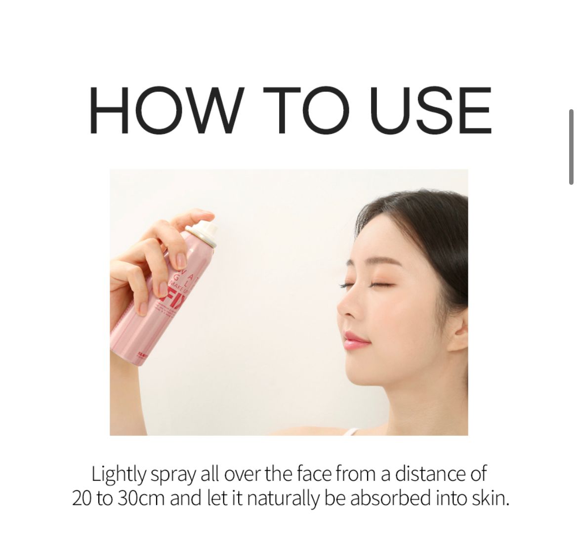 [Made In Korea] So NATURAL FIXX Makeup Setting Spray (ตลอดทั้งวัน/โกลว์ ...