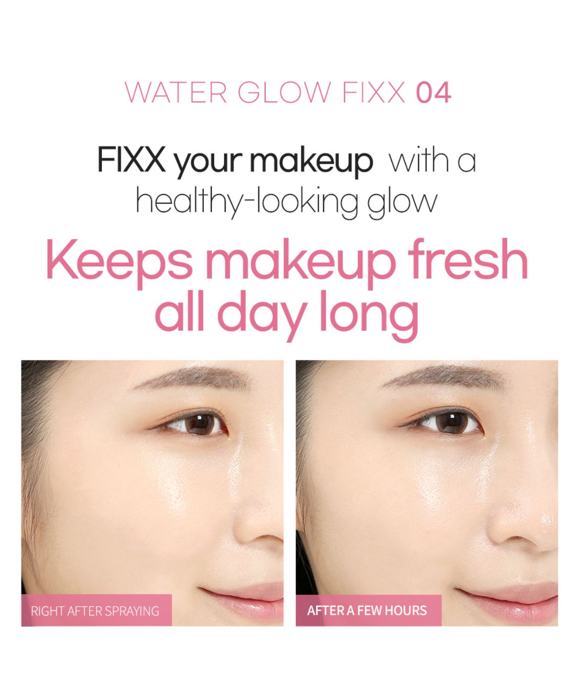 [Made In Korea] So NATURAL FIXX Makeup Setting Spray (ตลอดทั้งวัน/โกลว์ ...