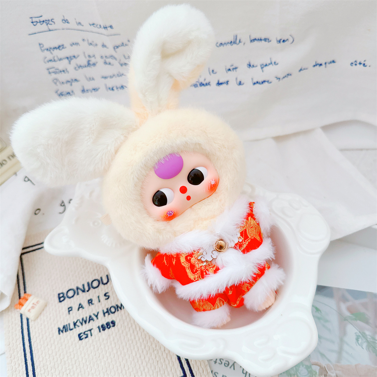 ชุด baby three macaron, ชุด baby three v3 mini, เสื้อผ้า เสื้อผ้าตุ๊กตา ...