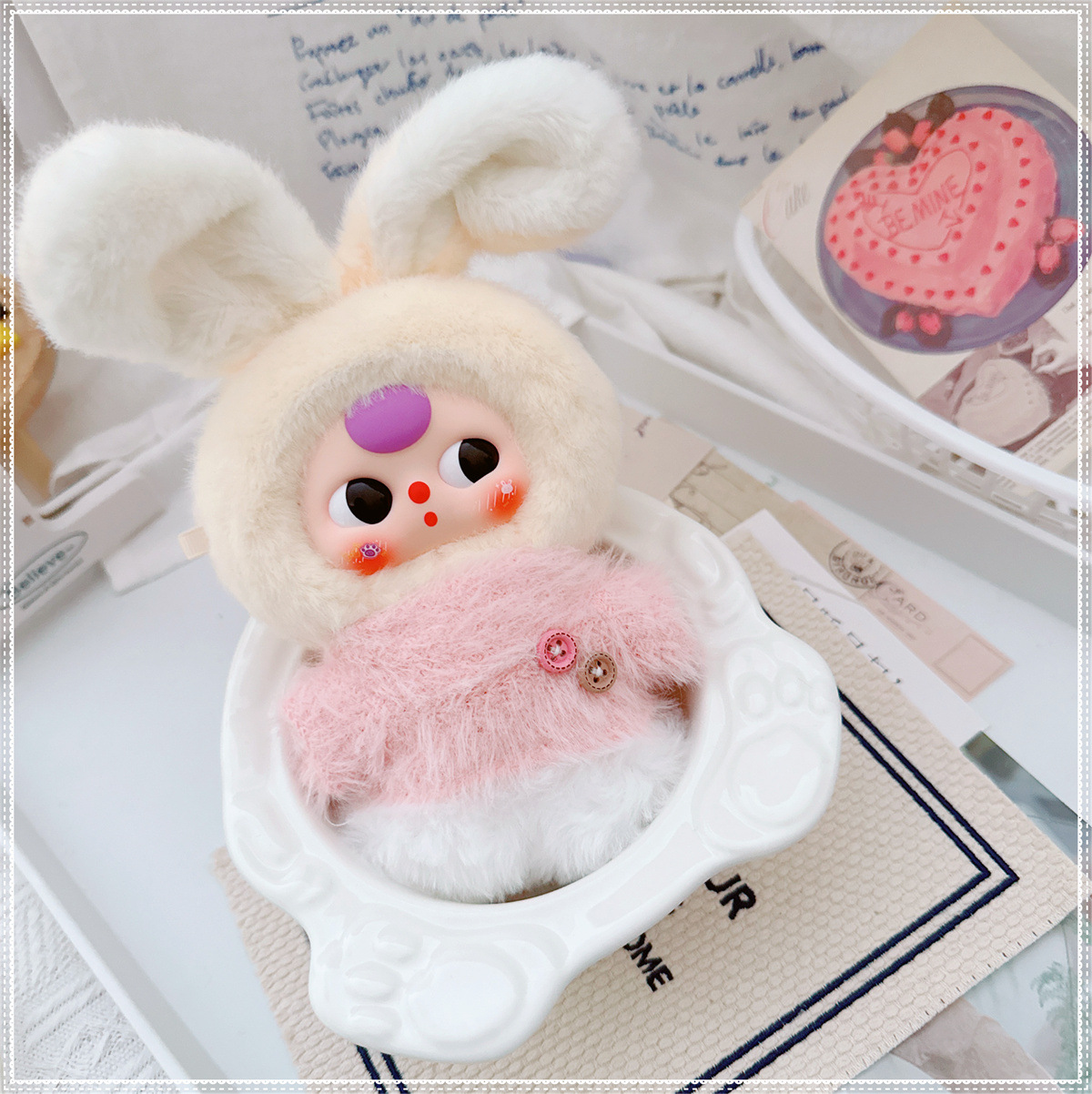 ชุด baby three macaron, ชุด baby three v3 mini, เสื้อผ้า เสื้อผ้าตุ๊กตา ...