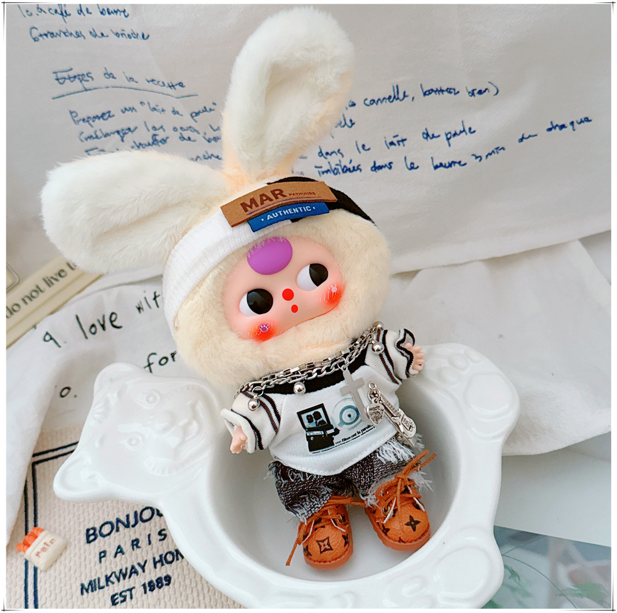 ชุด baby three macaron, ชุด baby three v3 mini, เสื้อผ้า เสื้อผ้าตุ๊กตา ...