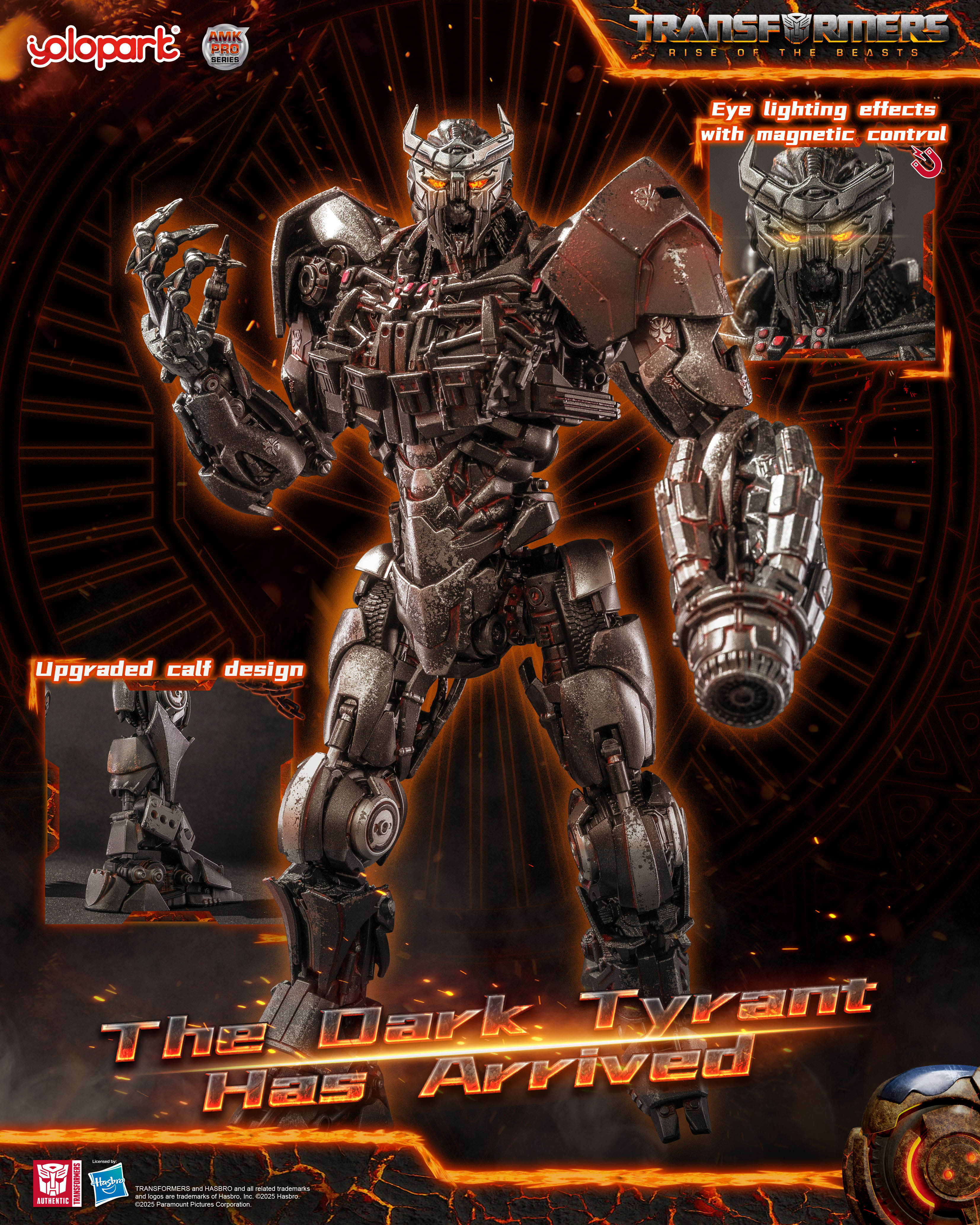 YOLOPARK AMK PRO Series Transformers Rise of the Beasts Scourge Model ...
