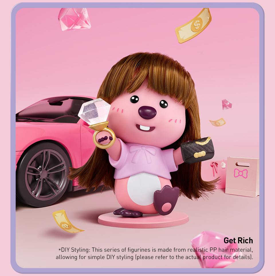 POP MART ZANMANG LOOPY’s Moments Series Figures Blind Box Action Toys ...