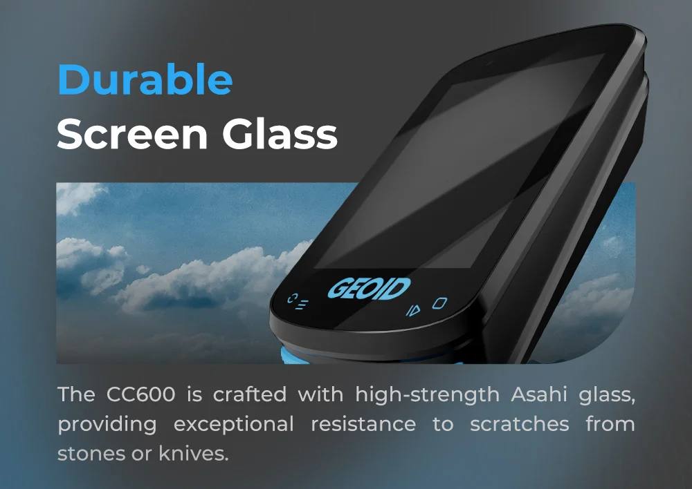 Geoid CC600 จักรยานคอมพิวเตอร์ไร้สายสมาร์ทนําทางจักรยาน Speedometer ...