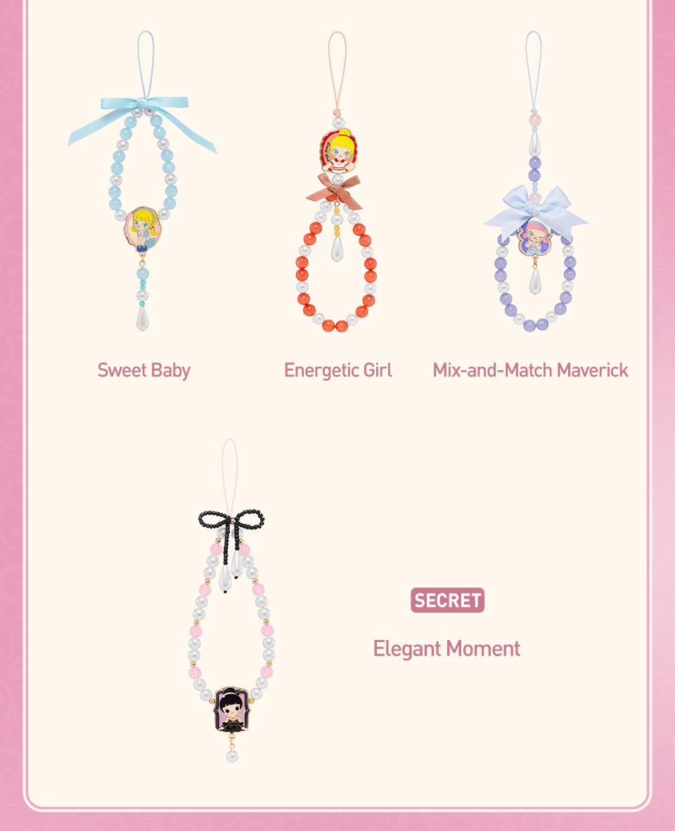 POP MART MOLLY Daily Look Series-Phone Charm Blind Box (Whole Set ...