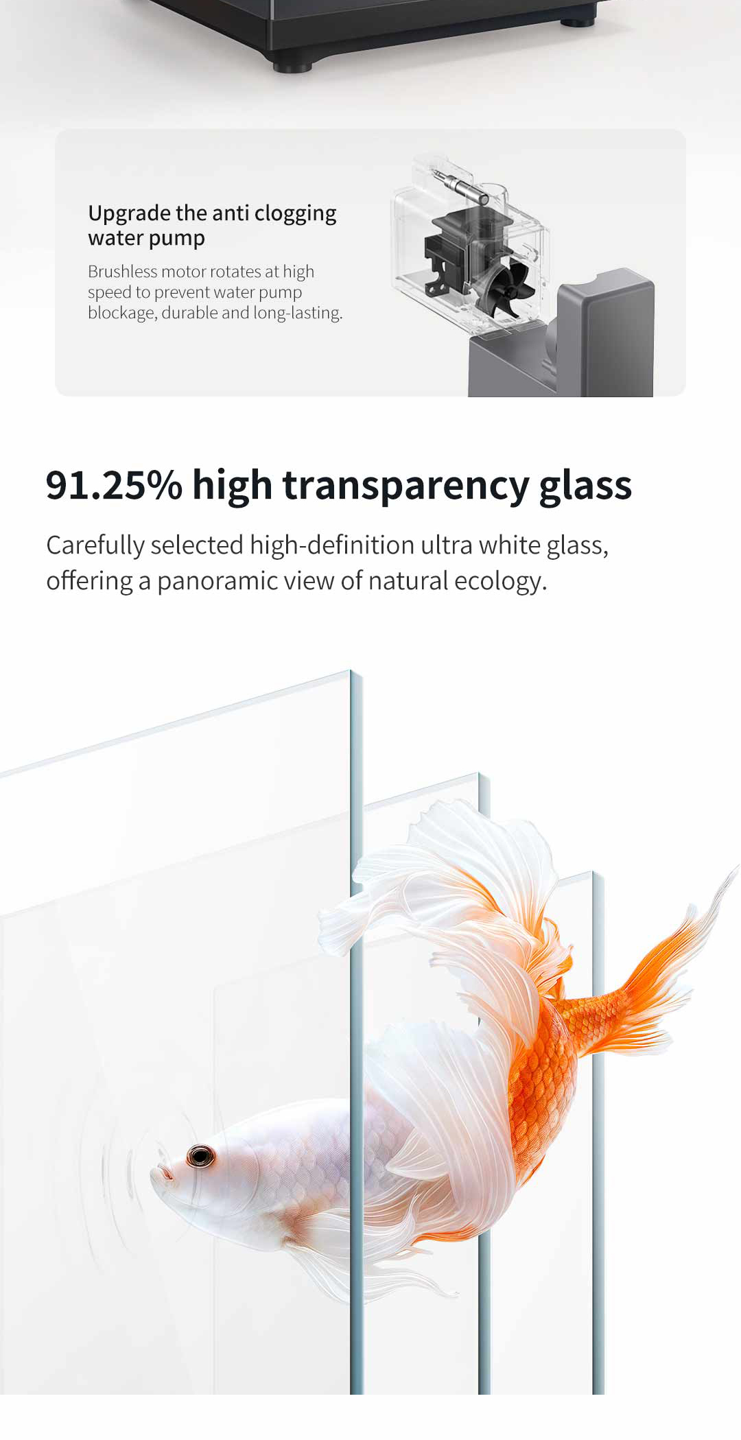 Xiaomi mijia Smart Desktop Aquarium - The Ideal Mini Aquatic Paradise สําหรับบ้านของคุณ | Shopee ...