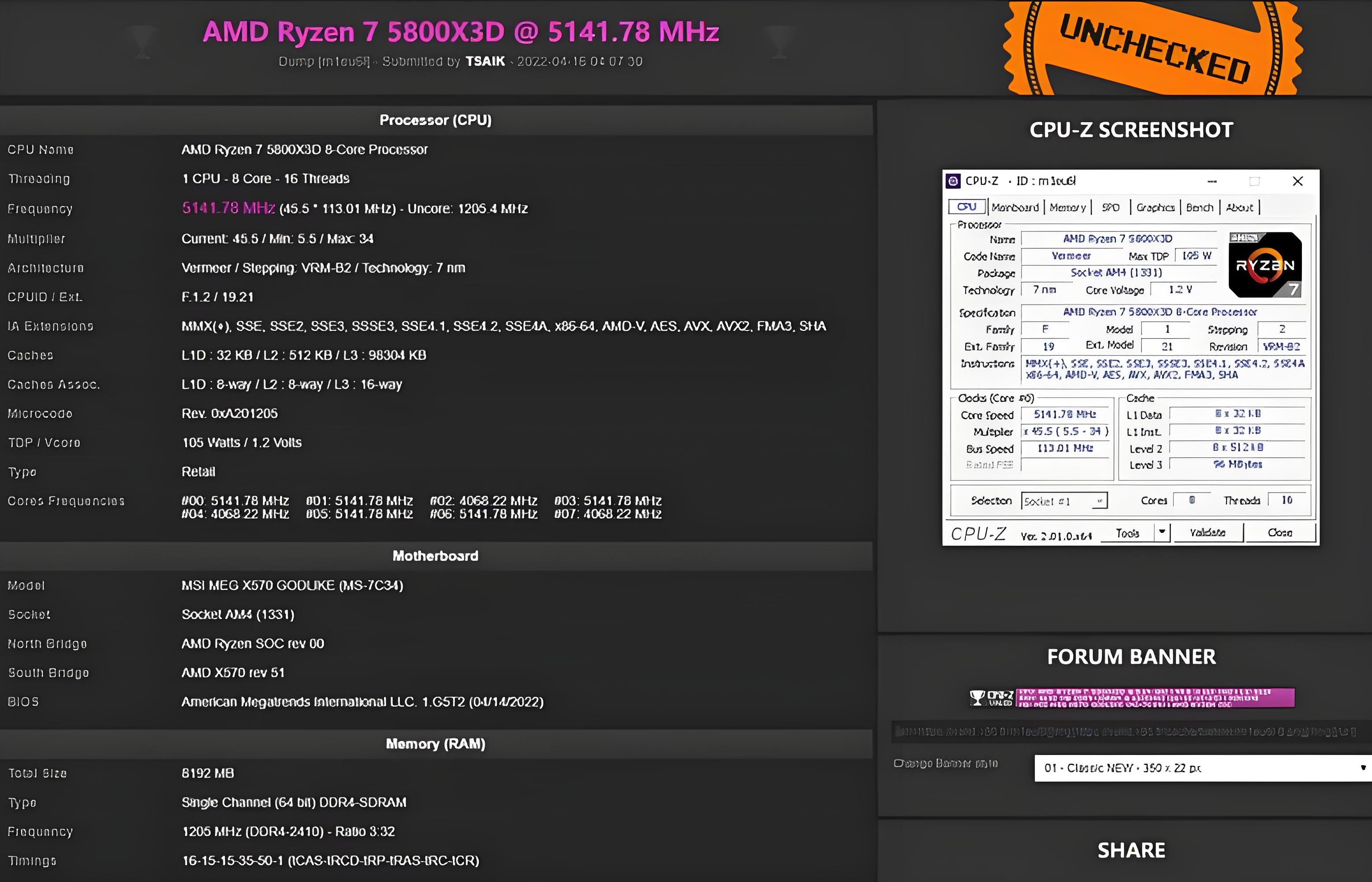 Amd R7 5700X3D 5800X3D Ryzen 7 โปรเซสเซอร์เกมใหม่ Ryzen 5000 Series 3 ...