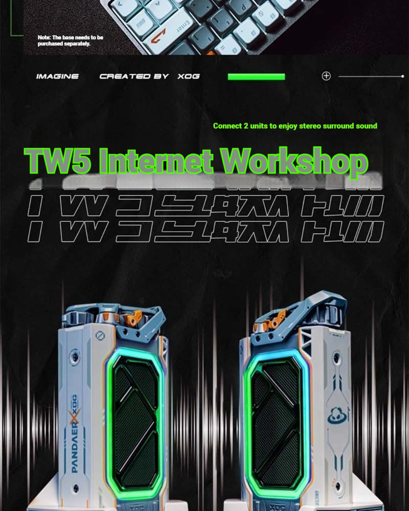 XOG/MUZEN HW-H1 Mechanical Optical Domain Shell Bluetooth Audio ...