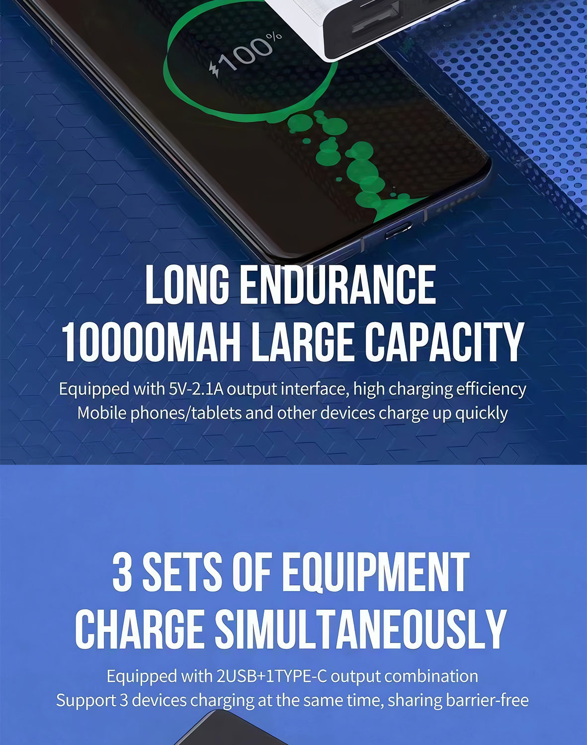 LUOBR Powerbank P3-6 10000mAh PD22.5W ชาร์จเร็ว ไฟแสดงสถานะ LED แสดงระดับแบตเตอรี่ รับประกัน 1 ...