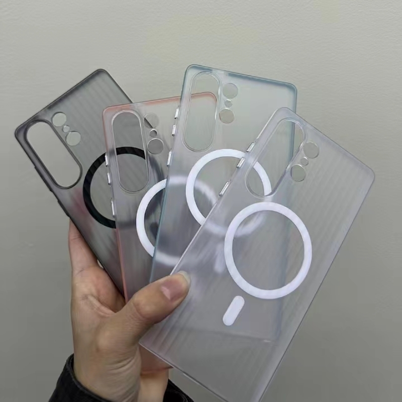 สําหรับ Samsung Galaxy S25 S24 S23 Ultra Plus กรณี Anti-slip Stripe ผิว ...