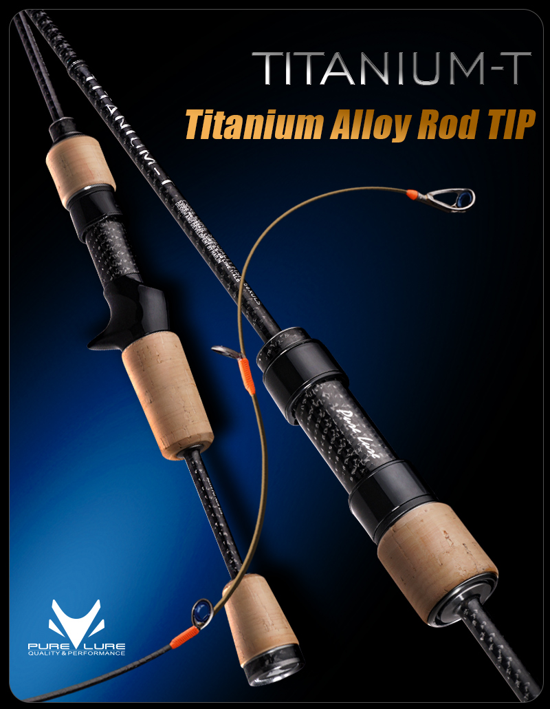 Purelure Titanium-T XUL BFS Rod 0.5-6g เหยื่อน้ําหนัก 5FT 6FT Perch Trout Bass Spinning Casting ...