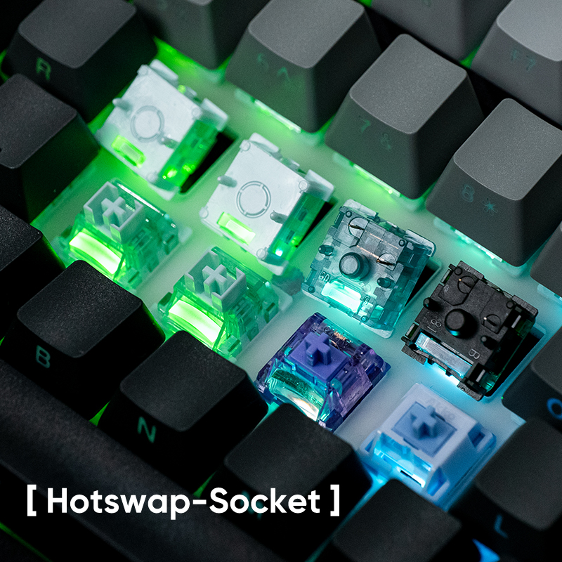 MonsGeek M1 V5 TMR -SP สวิตช์แม่เหล็กอลูมิเนียมไร้สายประกอบคีย์บอร์ด ...