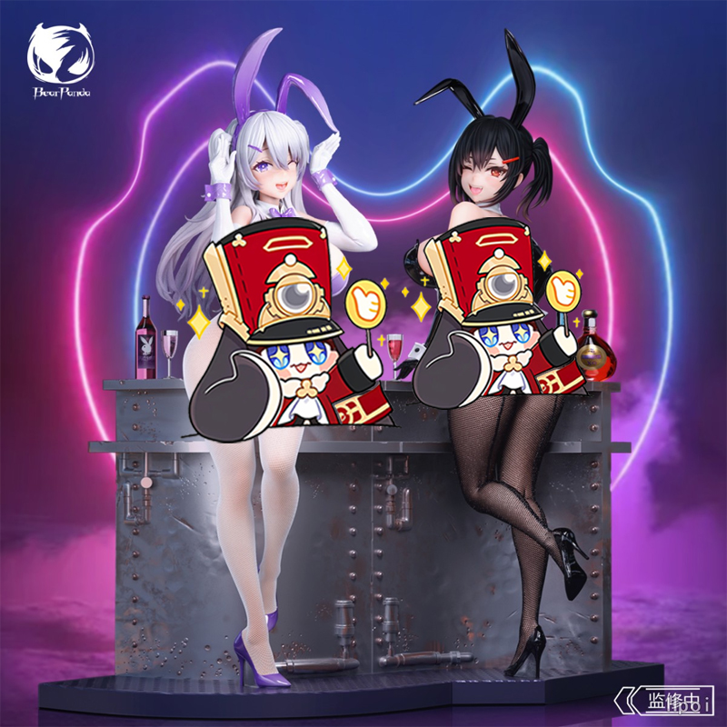 【BearPanda】Xia&Lin Bunny Girl 1/6 Figure height about 28cm Temperature ...