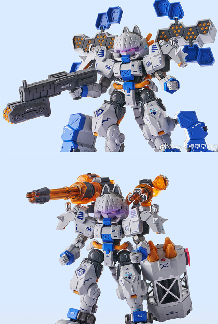 XiaoT CAT-04 ฟางฟาง StrawT CAT-04 SUPER-MAXNEUVER ARMORED WALKER T Iron Roage Country Creative ...