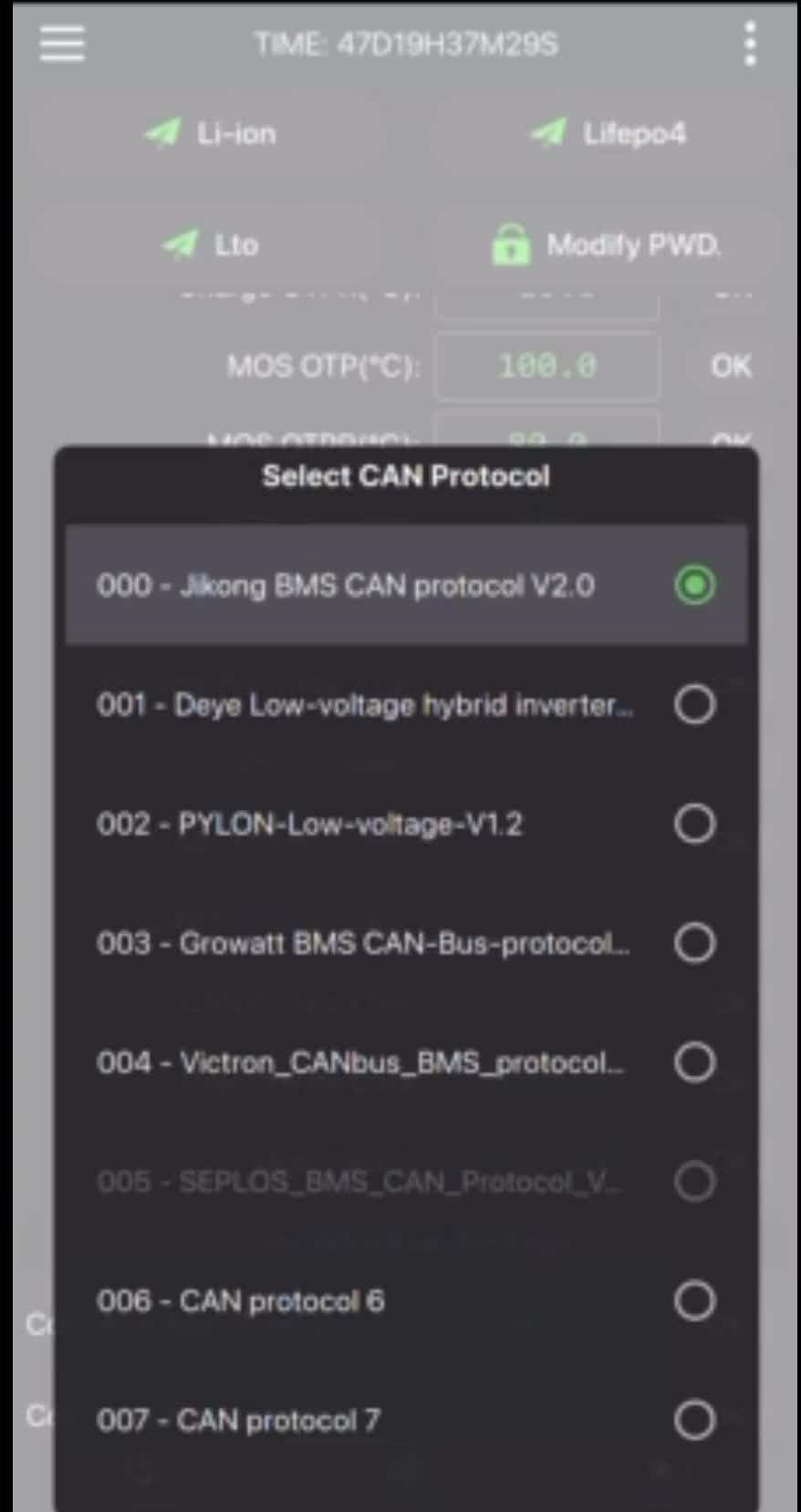 JK Jikong BMS แบตเตอรี่แบบขนานบอร์ด Active Balance CAN RS485 อินเวอร์เต ...