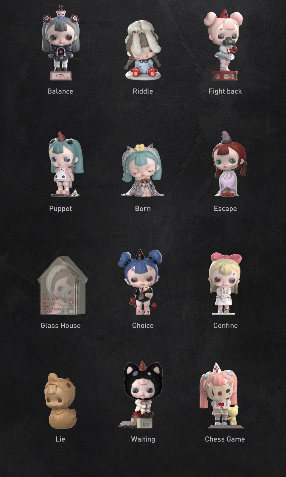 POP MART TINYTINY-PROLOGUE SERIES FIGURES | Shopee Thailand