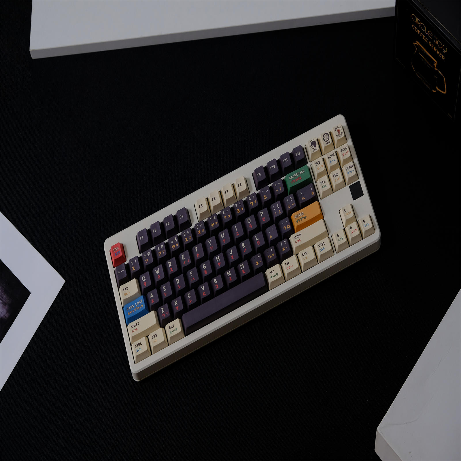 Gmk Godzilla KeyCap Set 151 Key PBT Keyboard Cap Cherry Profile เกม ...