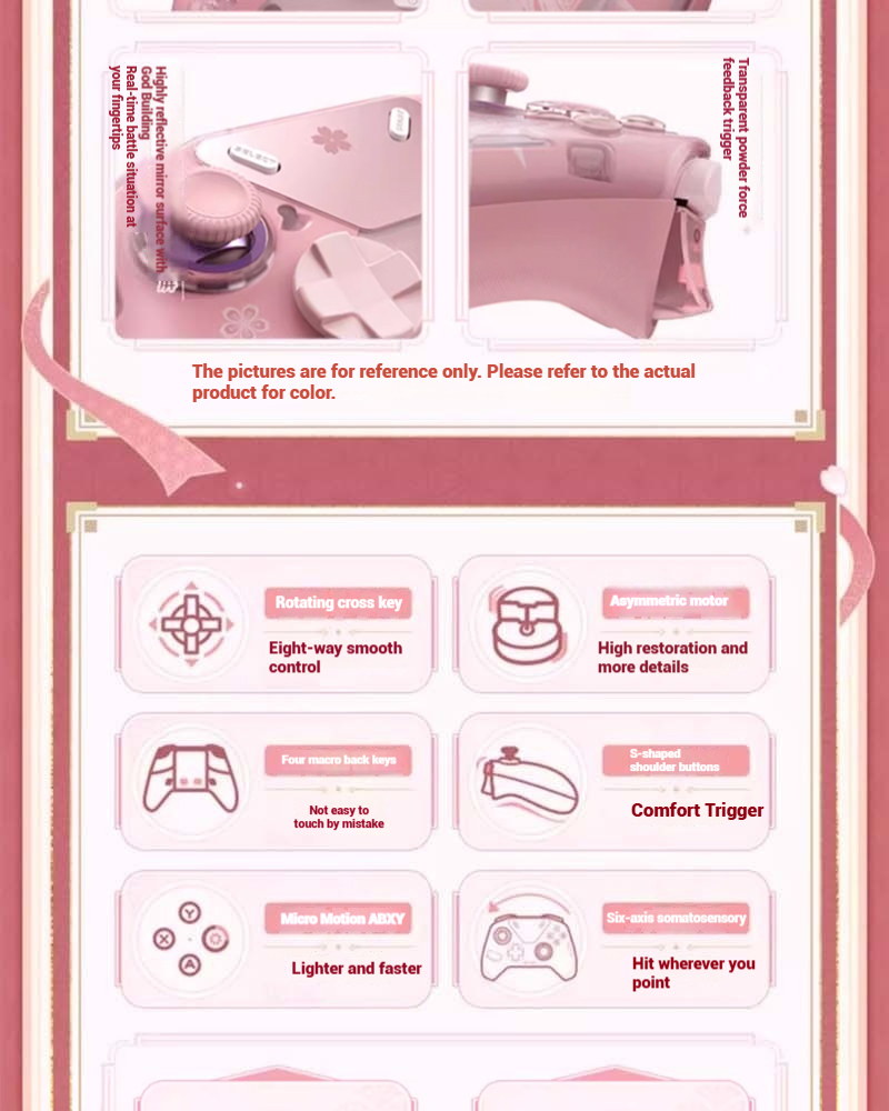 Genshin Yae Miko Force Feedback Elite handle six-axis body sensing ...