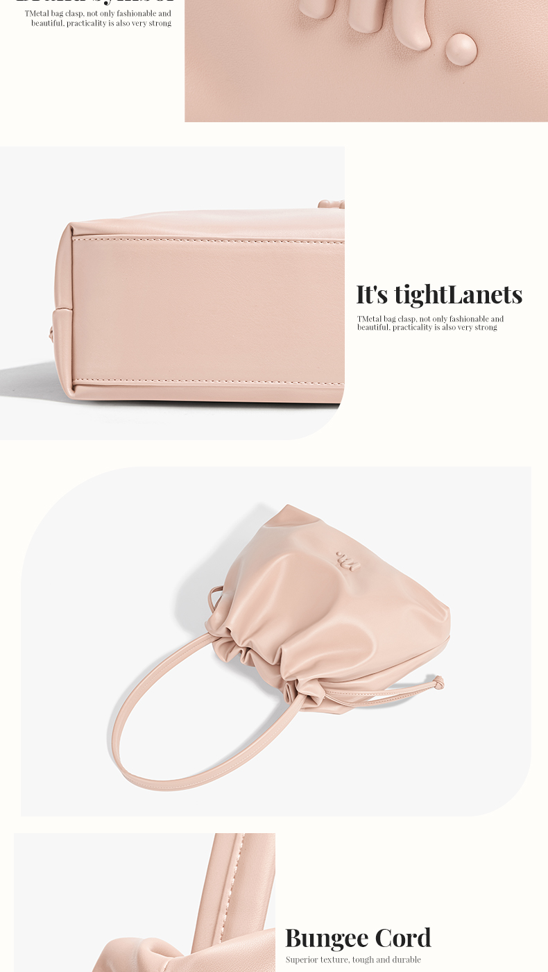 MOSSDOOOM Danica bag Set กระเป๋าสะพายไหล่ผู้หญิงความจุขนาดใหญ่ที่เรียบ ...