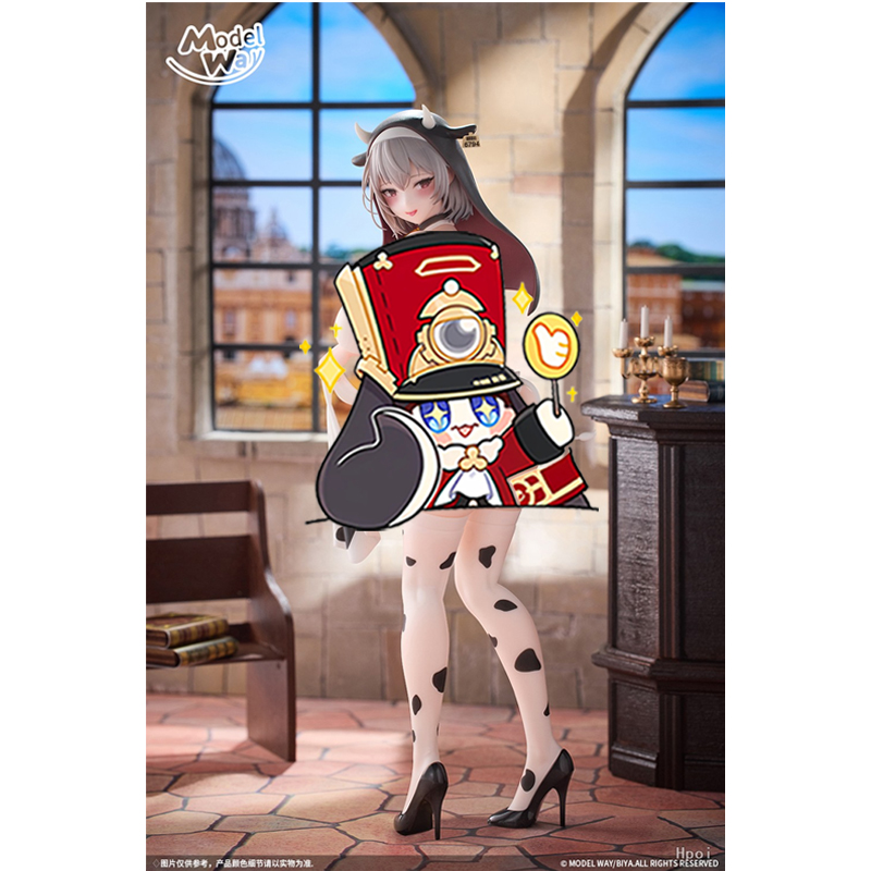 【Bilibili】Ouko Cow nun 1/6 Figure height about 28.5cm Japanese popular ...