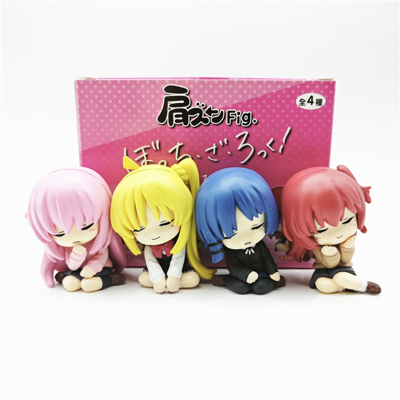 4 ชิ้น Bocchi The Rock นั่ง Sleep รูป Gotoh Hitori Ijichi Nijika Yamada ...